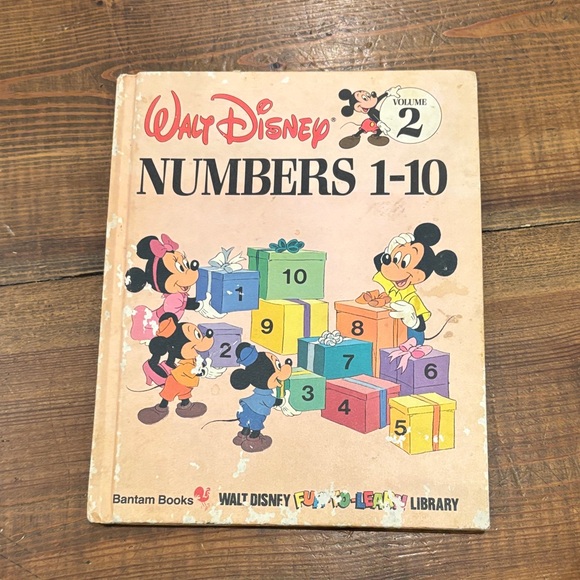 Disney | Toys | Disney Mickey Friends Numbers 1 Learning Book | Poshmark